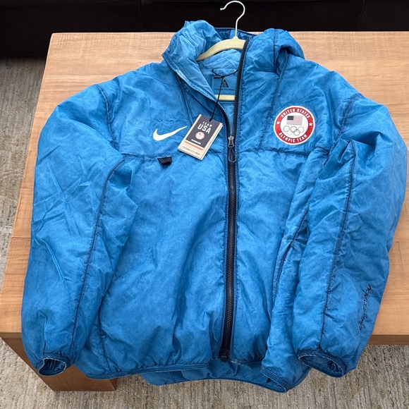 Nike | Jackets & Coats | Nike Olympic Blue Kids Puffer Jacket | Poshmark